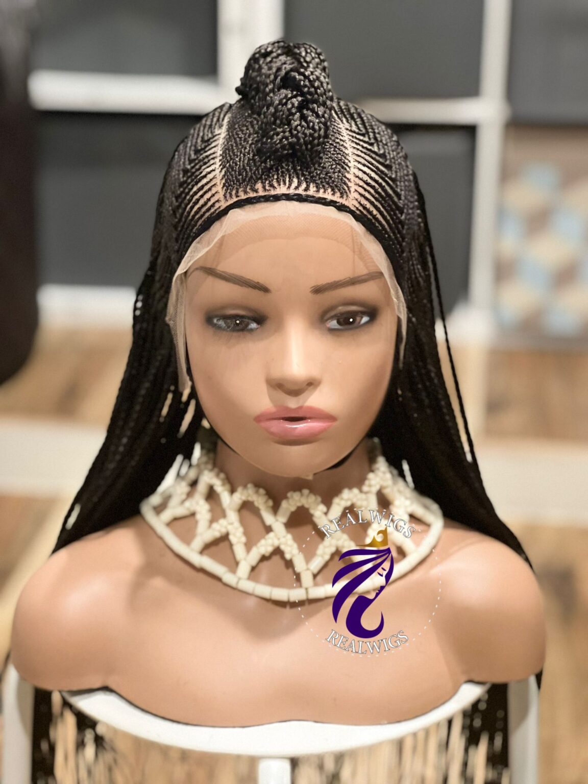 Buy Quality U.B - Braided Bang Box Braids from RealWigs