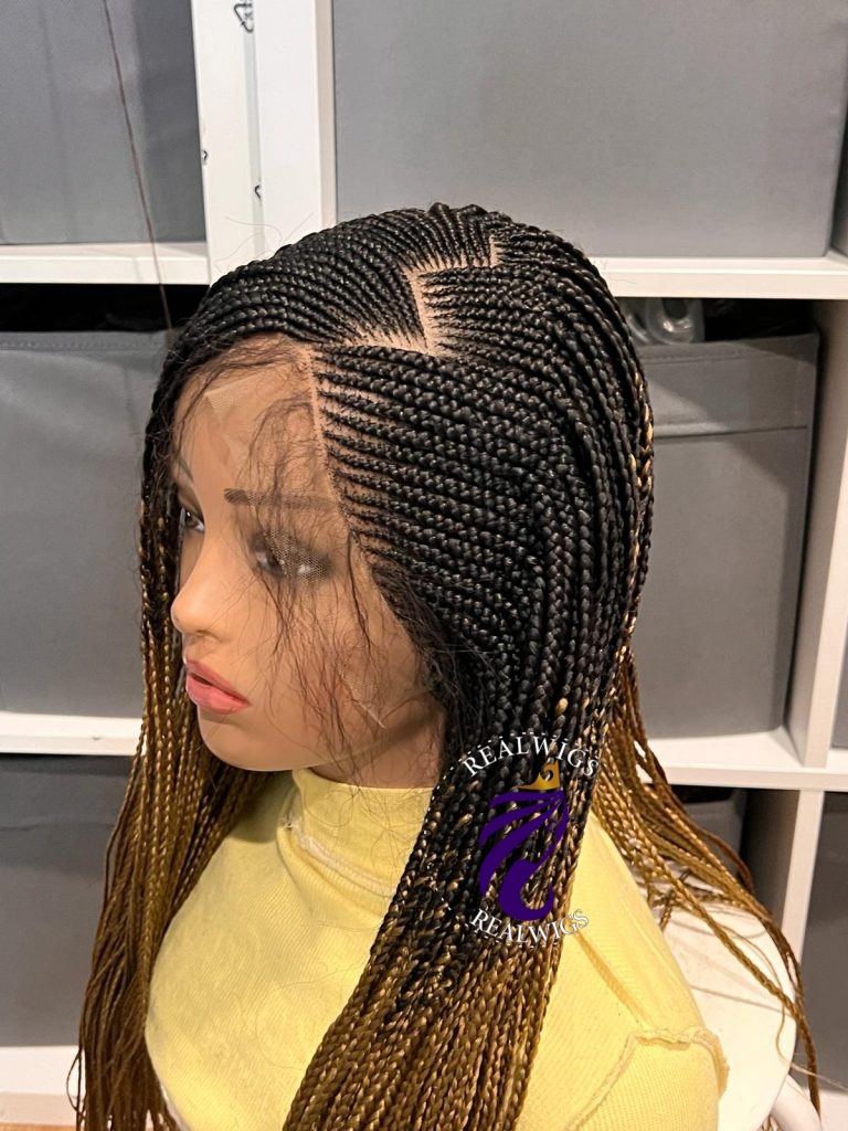 Buy Quality Ria - Zigzag Side Half Cornrow Wig from RealWigs